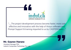 Best Ansys Elite Channel Partner (part of Synopsys) l CADFEM India