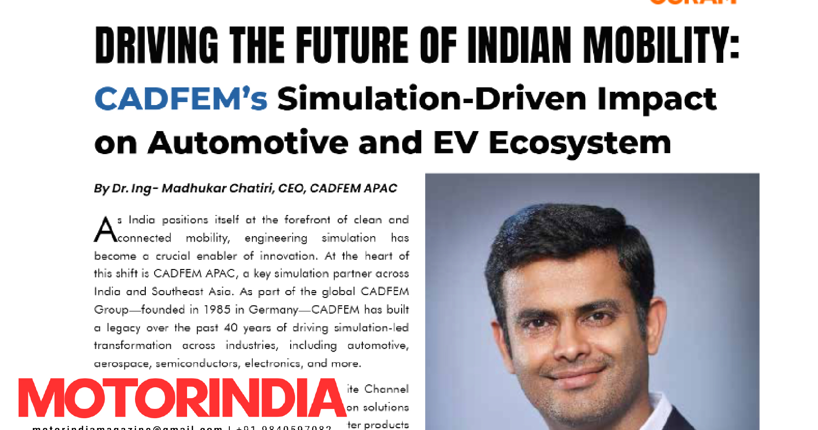 Driving the Future of Indian Mobility - CADFEM India