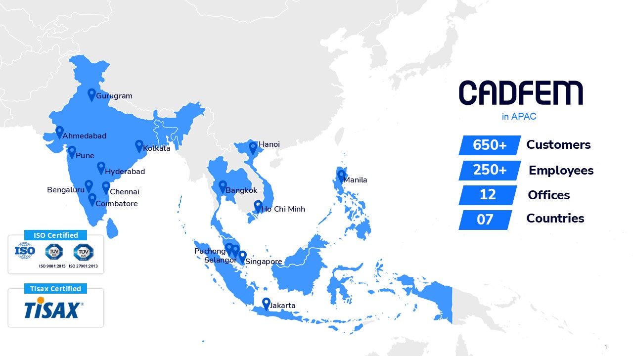 Best Ansys Partners and Resellers in Singapore | CADFEM Singapore